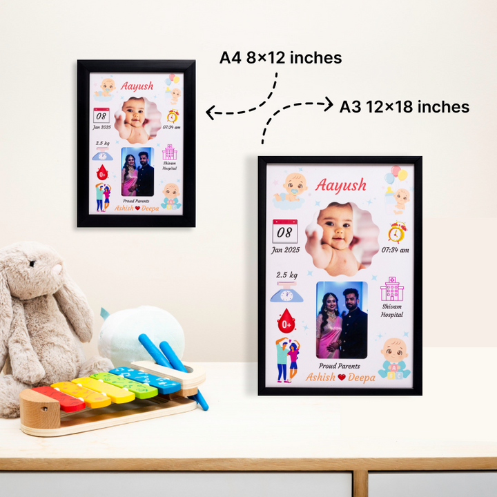 Baby Birth Frame – GiftingStudio.in