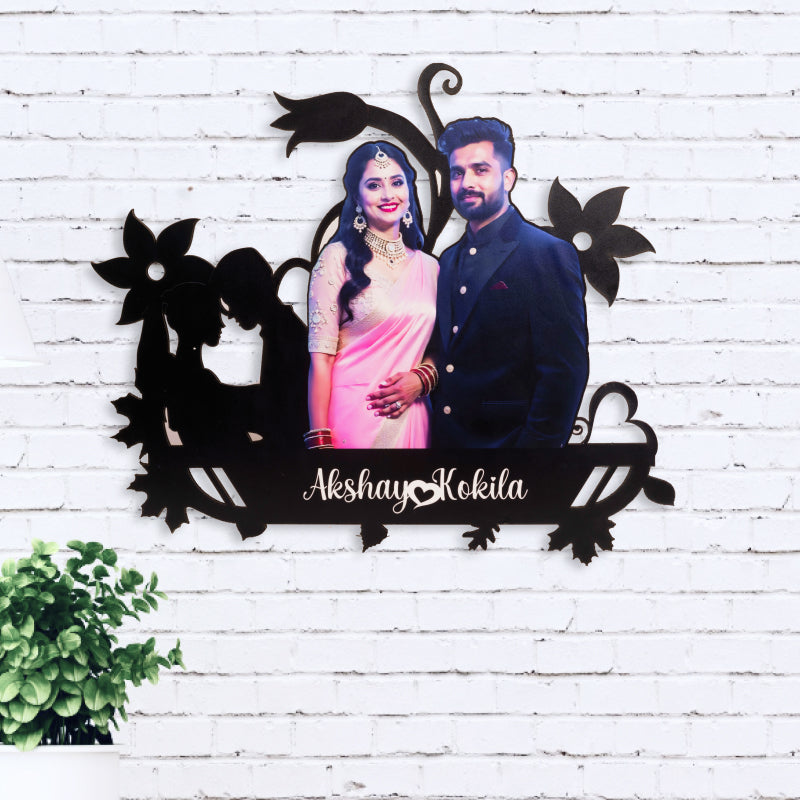 Wall Couple Photo Frame | Couple Picture Frames Online – GiftingStudio.in